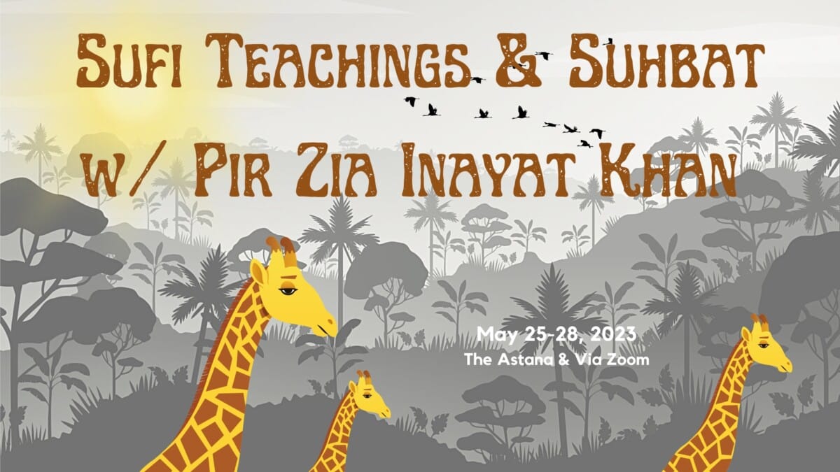 Sufi Teachings & Suhbat w/ Pir Zia Inayat Khan - Inayatiyya